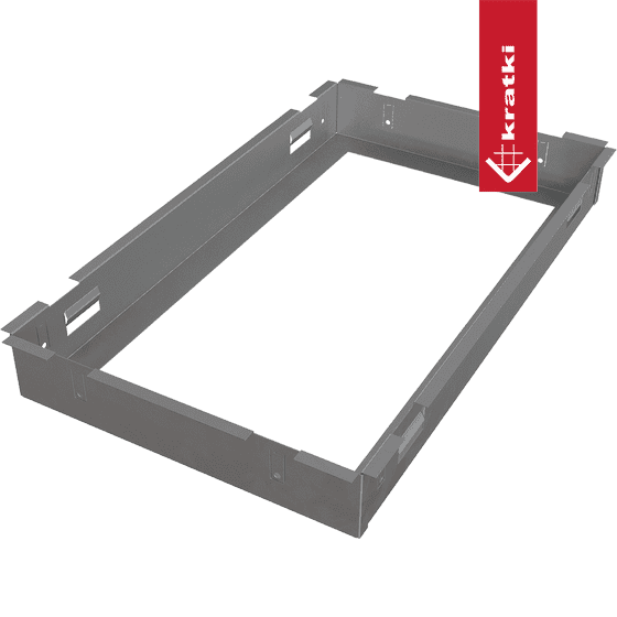 Ventilatierooster WIND 22x37 wit | Kratki