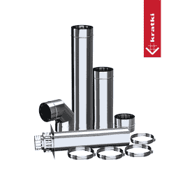ADAM GAS Concentric chimney fi 130/200- through wall | Kratki