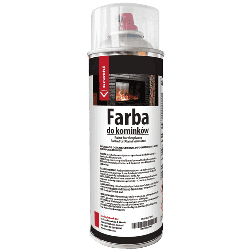 Färg för eldstäder 400 ml | Kratki